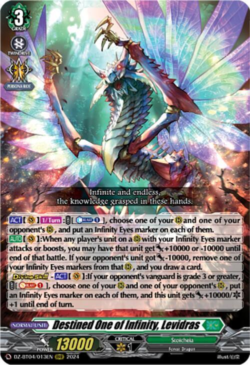 Infinity Eyes Marker - DZ-BT04: Destined Showdown - Cardfight Vanguard - TCGplayer.com
