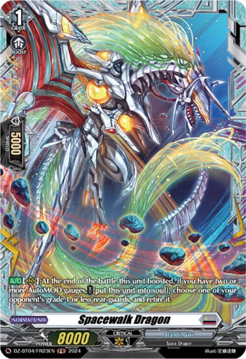 Spacewalk Dragon (FR) - DZ-BT04: Destined Showdown - Cardfight Vanguard