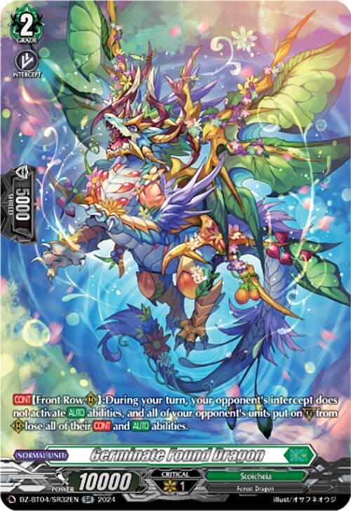 Germinate Found Dragon (SR) - DZ-BT04: Destined Showdown - Cardfight Vanguard