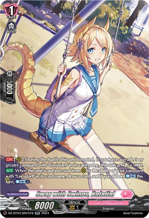 Sway with Swings, Balatial (SR) - DZ-BT04: Destined Showdown - Cardfight Vanguard