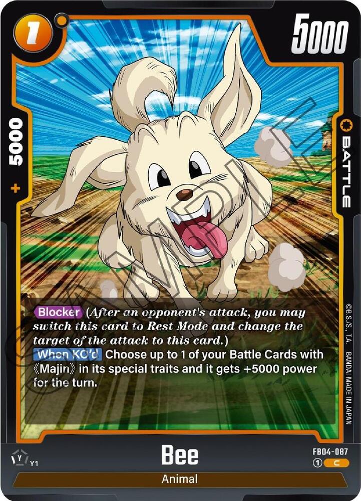 Bee - Ultra Limit - Dragon Ball Super: Fusion World