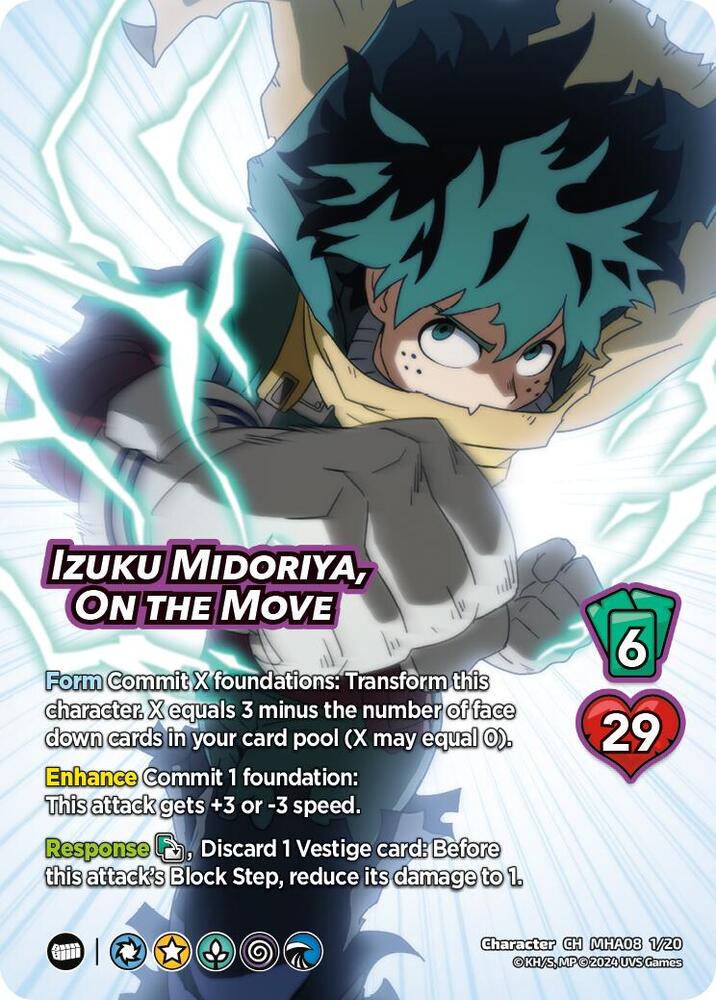 Izuku Midoriya, On the Move // Izuku Midoriya, Quirks Unleashed ...