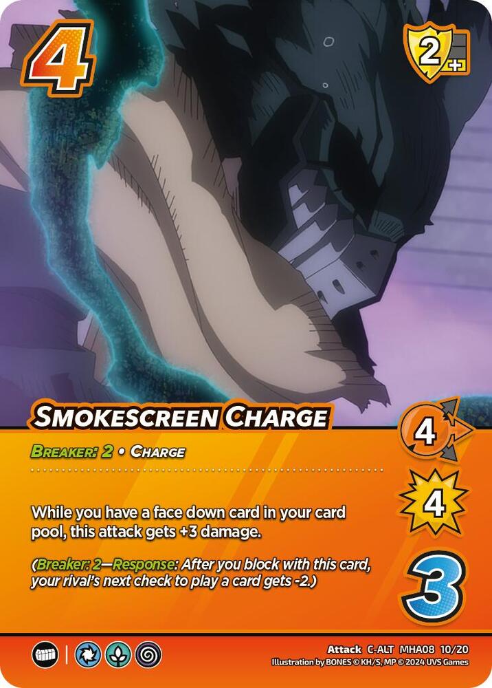 Smokescreen Charge (Alternate Art) - Challenger Series: My Hero ...
