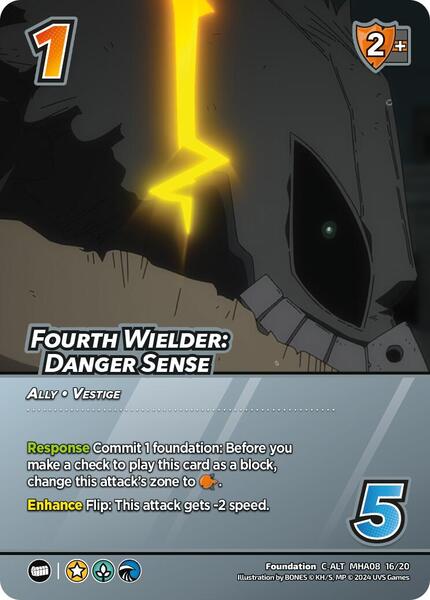 Fourth Wielder: Danger Sense (Alternate Art) - Challenger Series: My ...