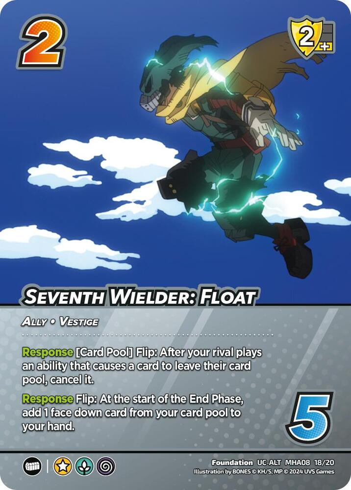 Seventh Wielder: Float (Alternate Art) - Challenger Series: My Hero ...