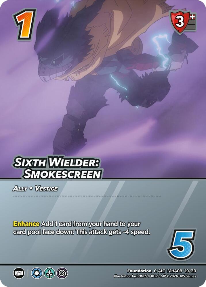 Sixth Wielder: Smokescreen (Alternate Art) - Challenger Series: My Hero ...