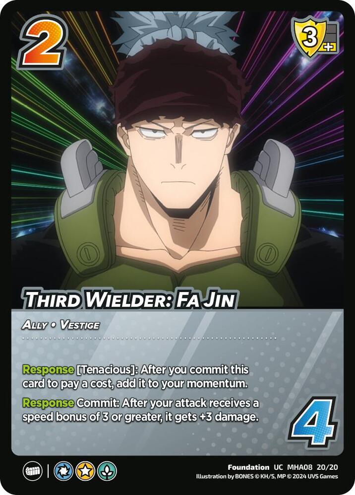 Third Wielder: Fa Jin - Challenger Series: My Hero Academia - Dark Hero ...