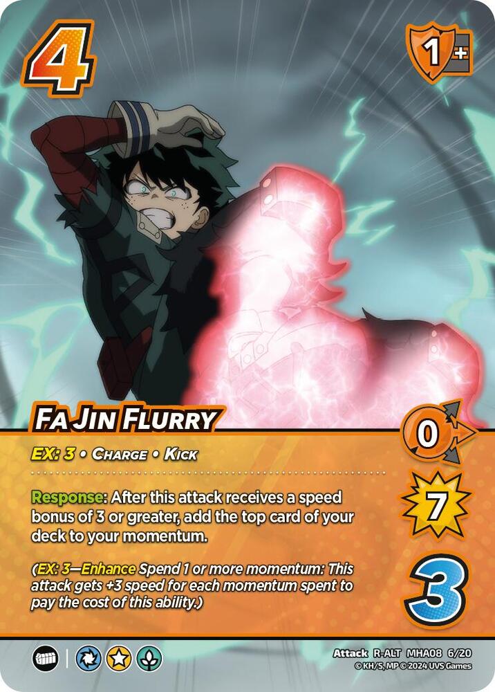 Fa Jin Flurry (Alternate Art) - Challenger Series: My Hero Academia ...