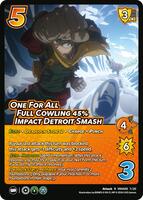 One For All Full Cowling 45% Impact Detroit Smash - Challenger Series ...