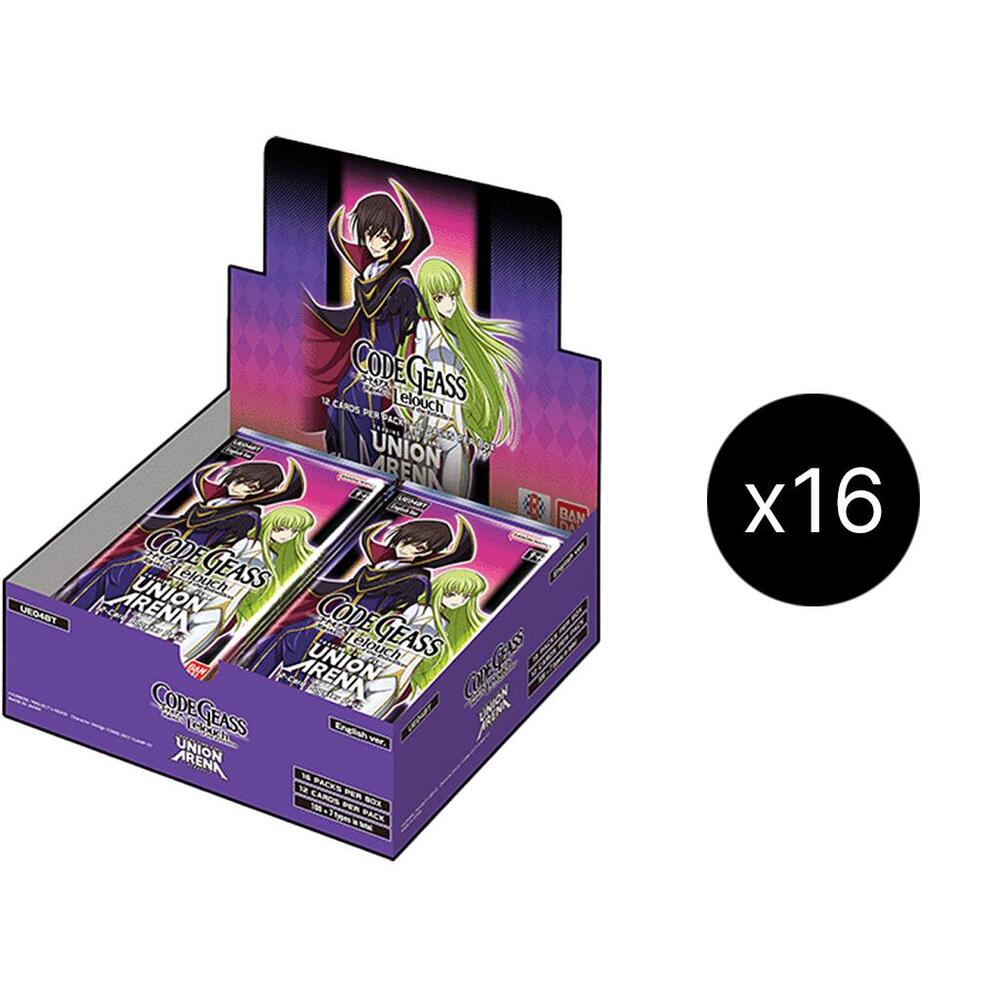 Code Geass: LeLouch of the Rebellion - Booster Box Case - UE04BT: CODE ...