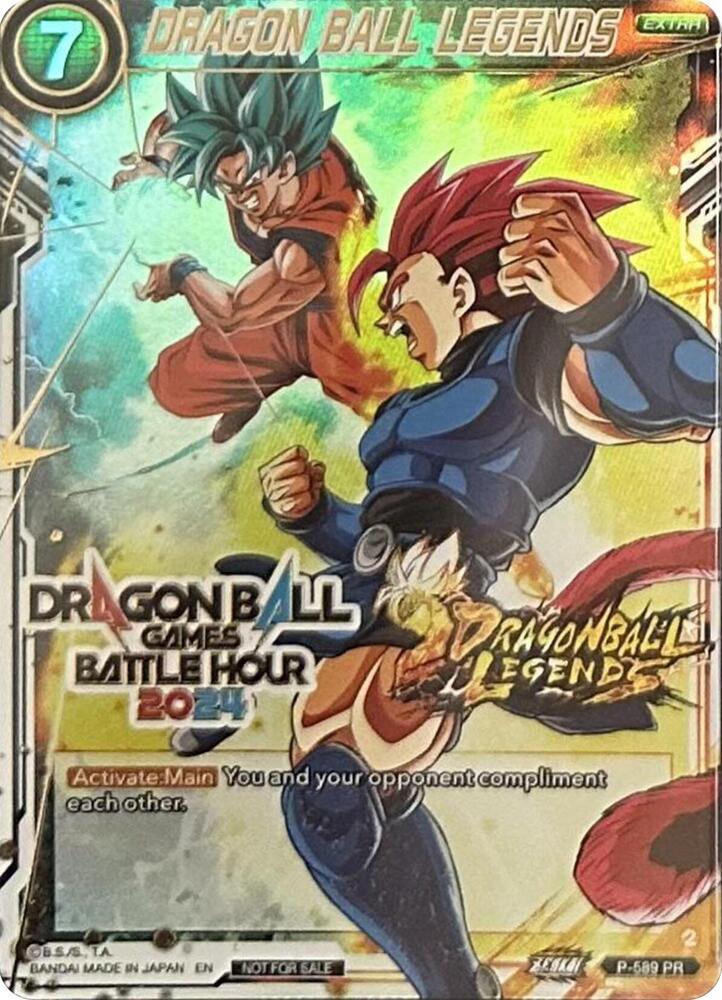 DRAGON BALL LEGENDS (Dragon Ball Games Battle Hour 2024 Promo Card Set ...