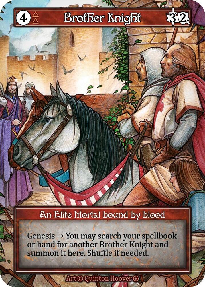 Brother Knight (Foil) - Arthurian Legends - Sorcery: Contested Realm