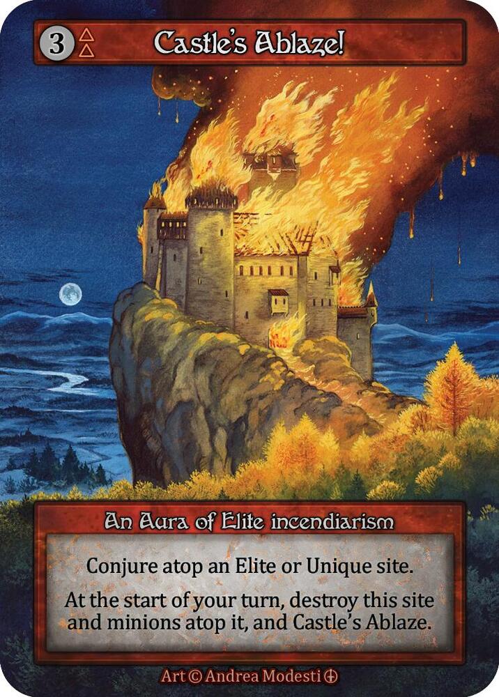 Castle's Ablaze! - Arthurian Legends - Sorcery: Contested Realm ...