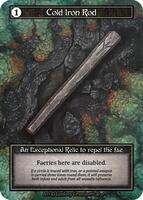 Cold Iron Rod (Foil) - Arthurian Legends - Sorcery: Contested Realm ...