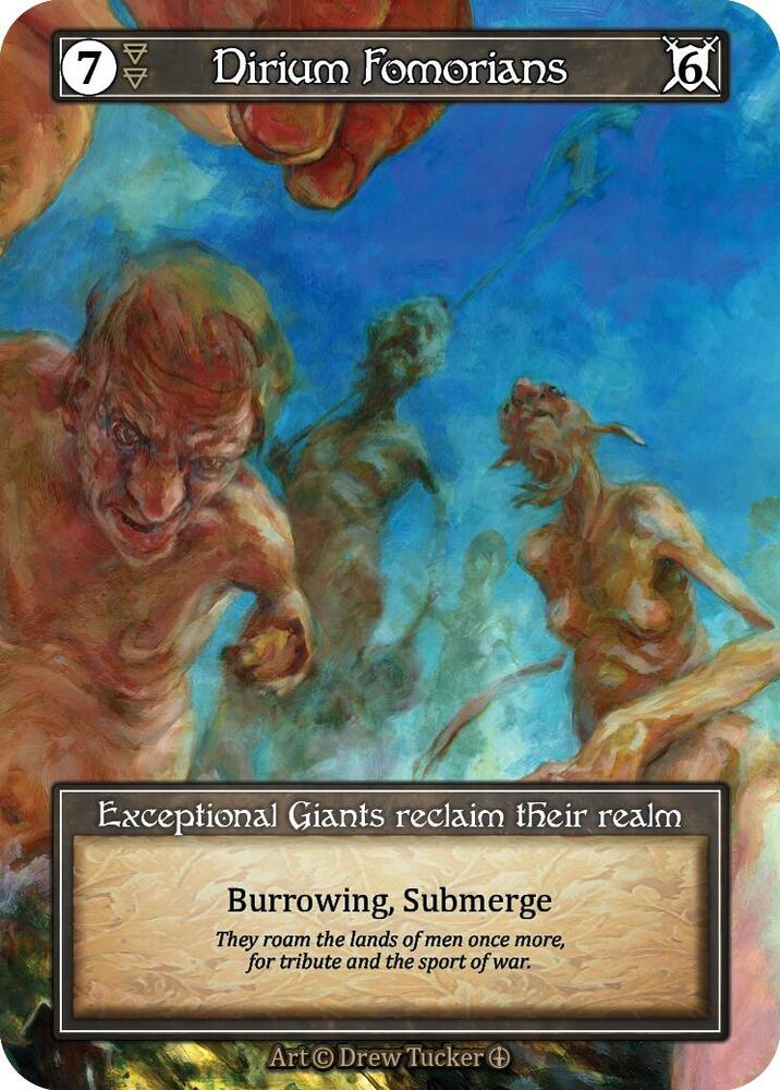 Dirium Fomorians (Foil) - Arthurian Legends - Sorcery: Contested Realm