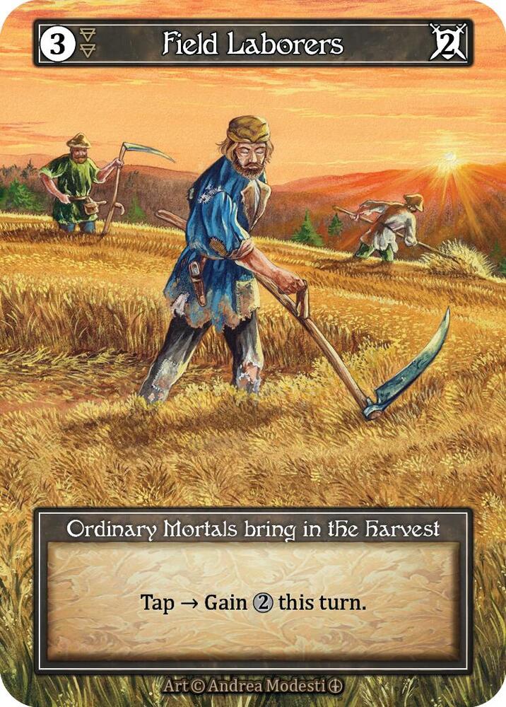 Field Laborers (Foil) - Arthurian Legends - Sorcery: Contested Realm ...