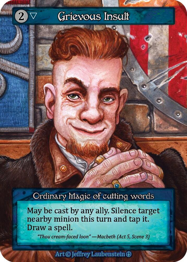 Grievous Insult - Arthurian Legends - Sorcery: Contested Realm ...