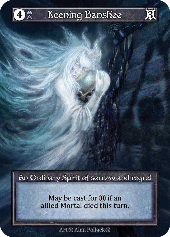 Keening Banshee (Foil) - Arthurian Legends - Sorcery: Contested Realm ...