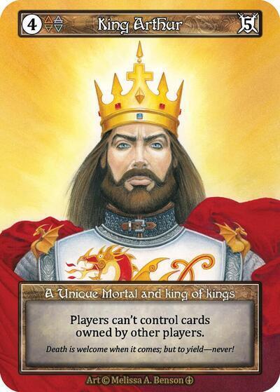 King Arthur (Foil) - Arthurian Legends - Sorcery: Contested Realm ...