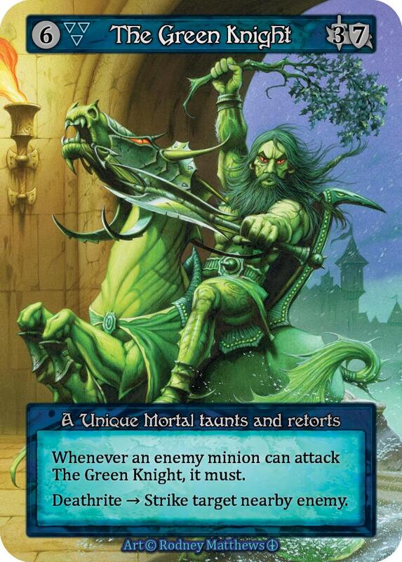 The Green Knight - Arthurian Legends - Sorcery: Contested Realm ...