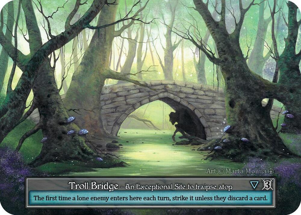 Troll Bridge (Foil) - Arthurian Legends - Sorcery: Contested Realm ...