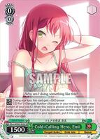 Cold-Calling Hero, Emi - Dengeki Bunko - Weiss Schwarz