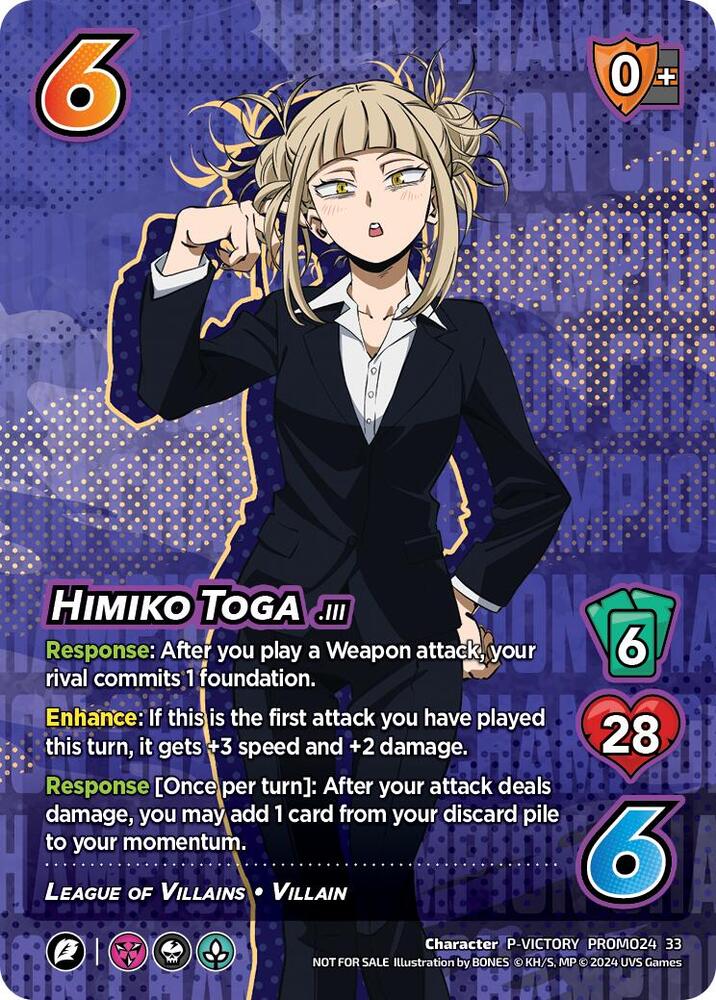 Himiko Toga (2024 Regionals Season 2) (Victory) - UniVersus: My Hero ...