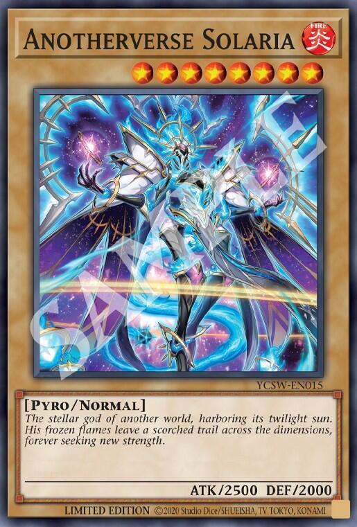Anotherverse Solaria (SR) - Yu-Gi-Oh! Championship Series Prize Cards ...