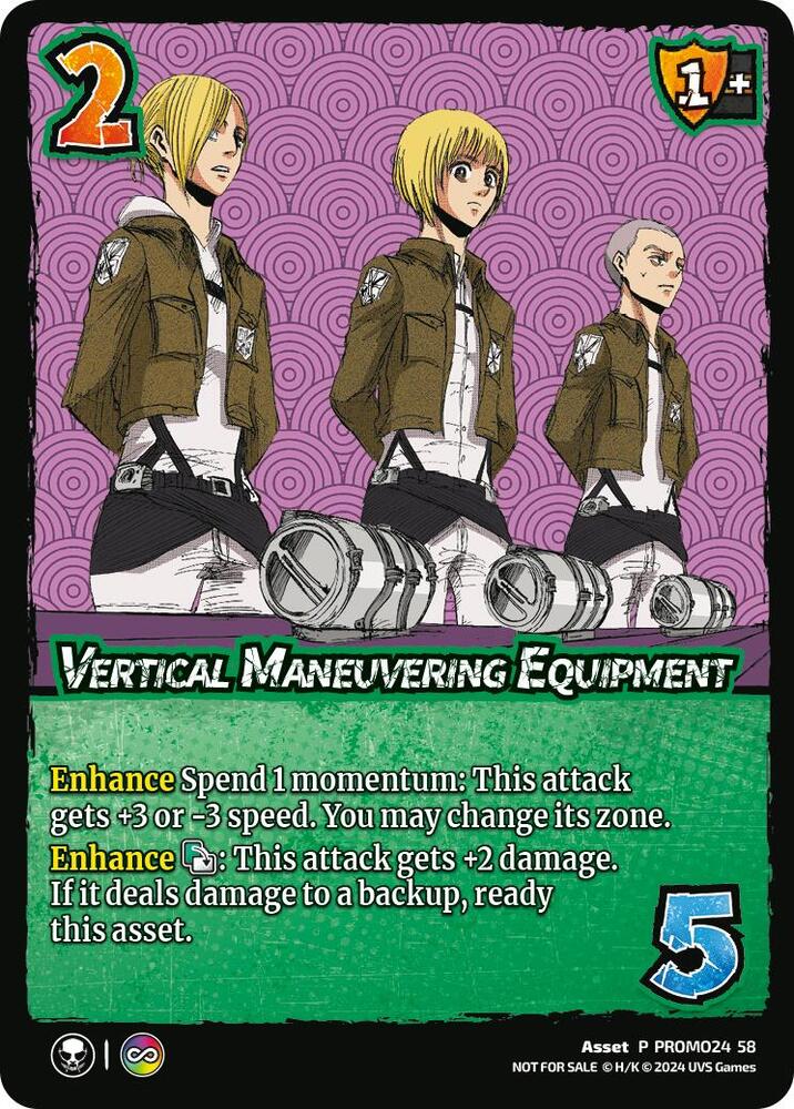 Vertical Maneuvering Equipment - UniVersus Promos - UniVersus