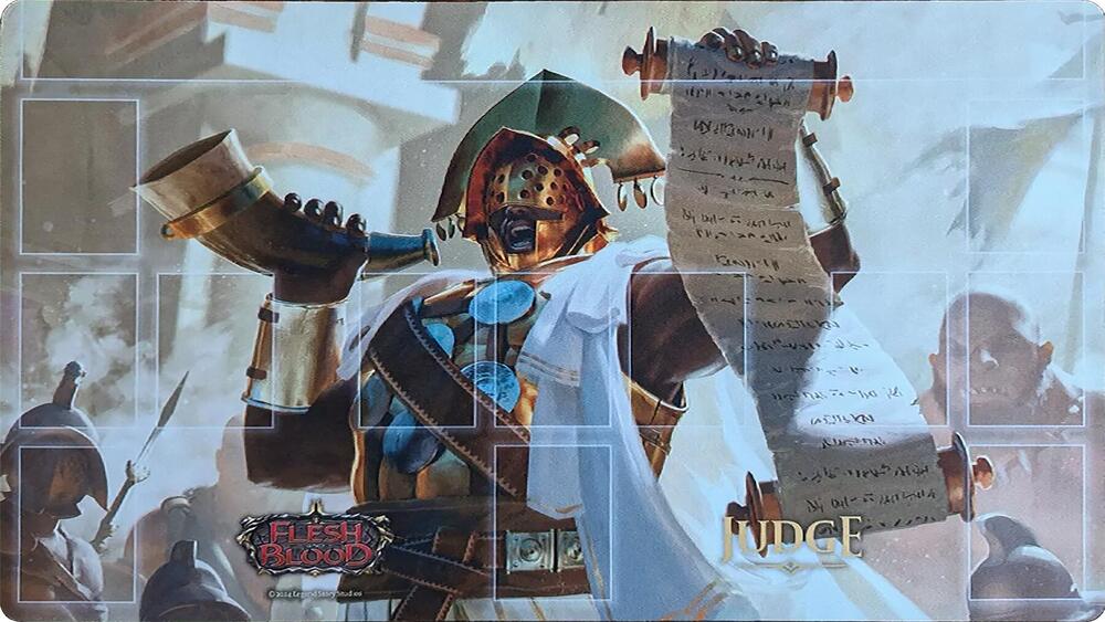 Proquest Playmat - Brutus, Summa Rudis - Flesh and Blood Playmats ...