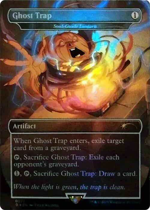 Ghost Trap - Soul-Guide Lantern (Rainbow Foil) - Secret Lair Drop ...