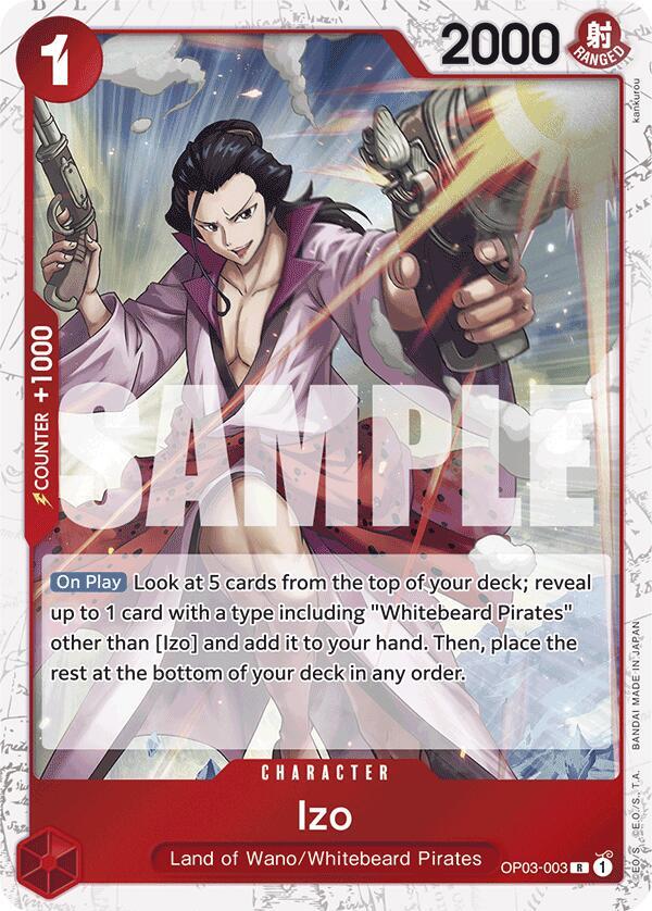 Izo (OP03-003) (Jolly Roger Foil) - Premium Booster -The Best- - One Piece Card Game - TCGplayer.com