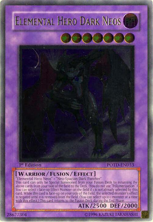 Elemental Hero Dark Neos (UTR) - Power of the Duelist - YuGiOh ...