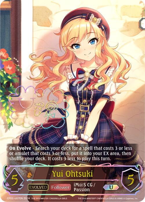 Yui Ohtsuki (Evolved) (U) - THE IDOLM@STER CINDERELLA GIRLS - Shadowverse: Evolve