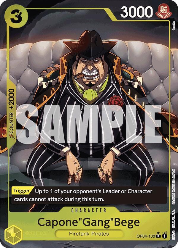 Capone"Gang"Bege (OP04-100) (Alternate Art) - Premium Booster -The Best ...