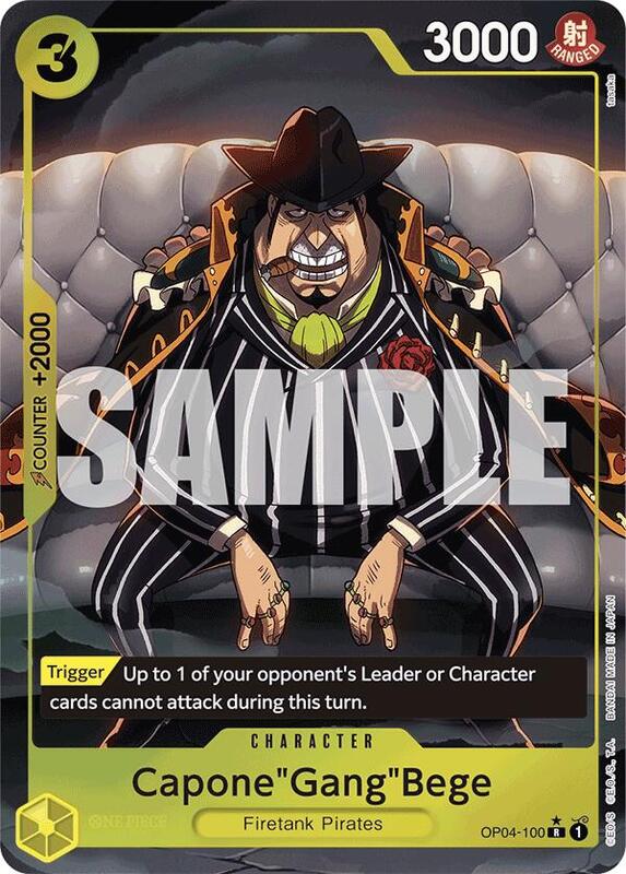 Capone"Gang"Bege (OP04-100) (Alternate Art) - Premium Booster -The Best ...