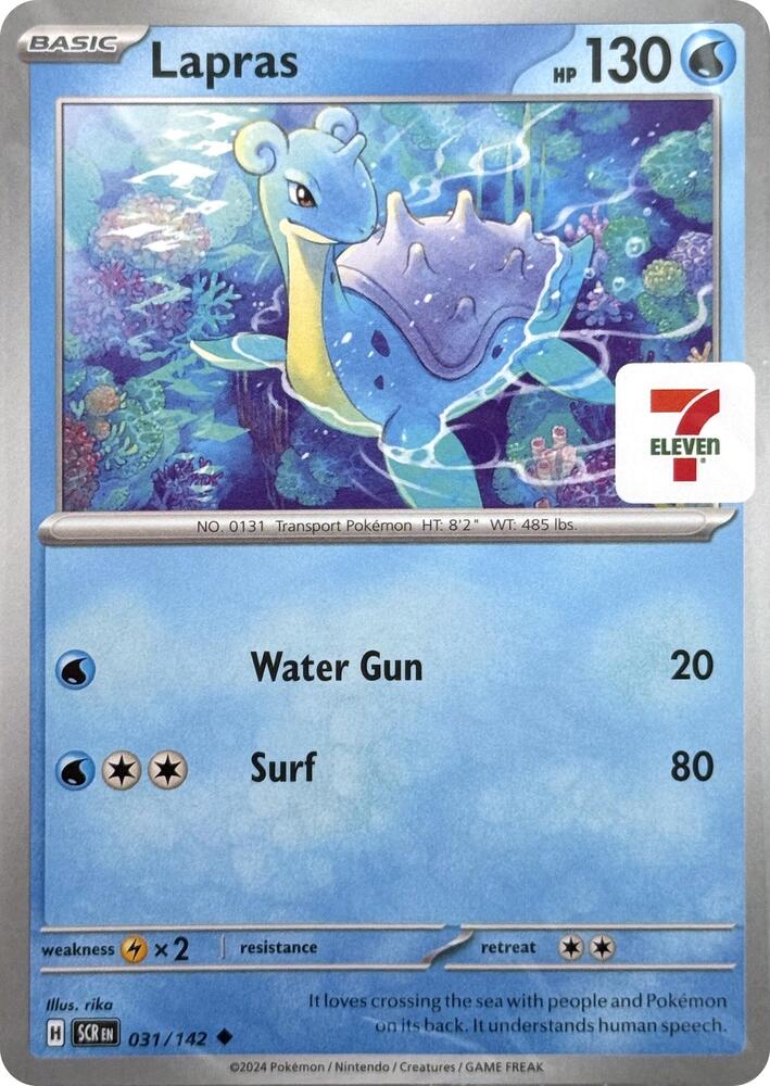 Lapras (7-Eleven Promo) - Miscellaneous Cards & Products - Pokemon ...