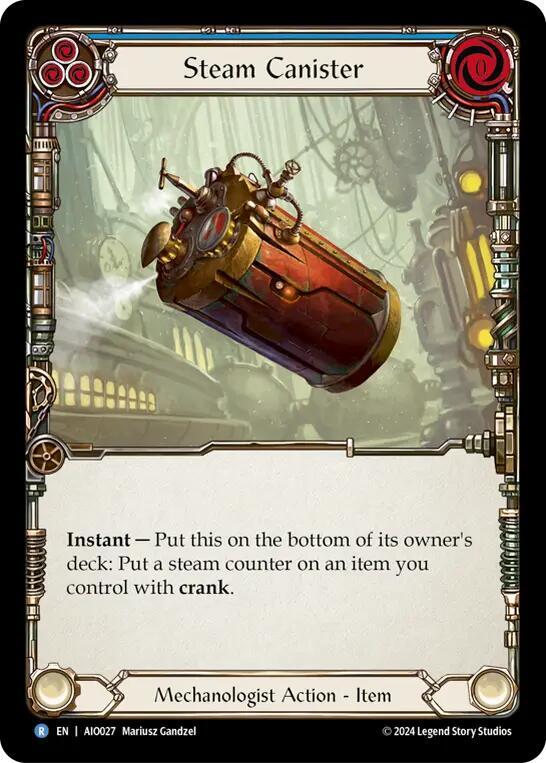 Steam Canister - Armory Deck: Dash - Flesh and Blood TCG
