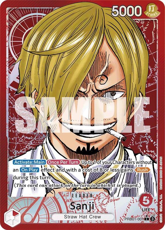 Sanji (PRB01-001) (Alternate Art) - Premium Booster -The Best- - One ...