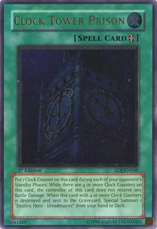 Clock Tower Prison (UTR) - Enemy of Justice - YuGiOh - TCGplayer.com