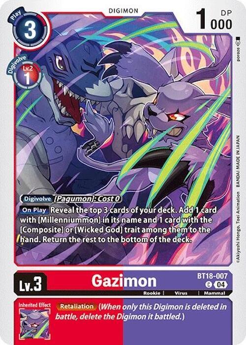 Gazimon - Release Special Booster 2.0 - Digimon Card Game