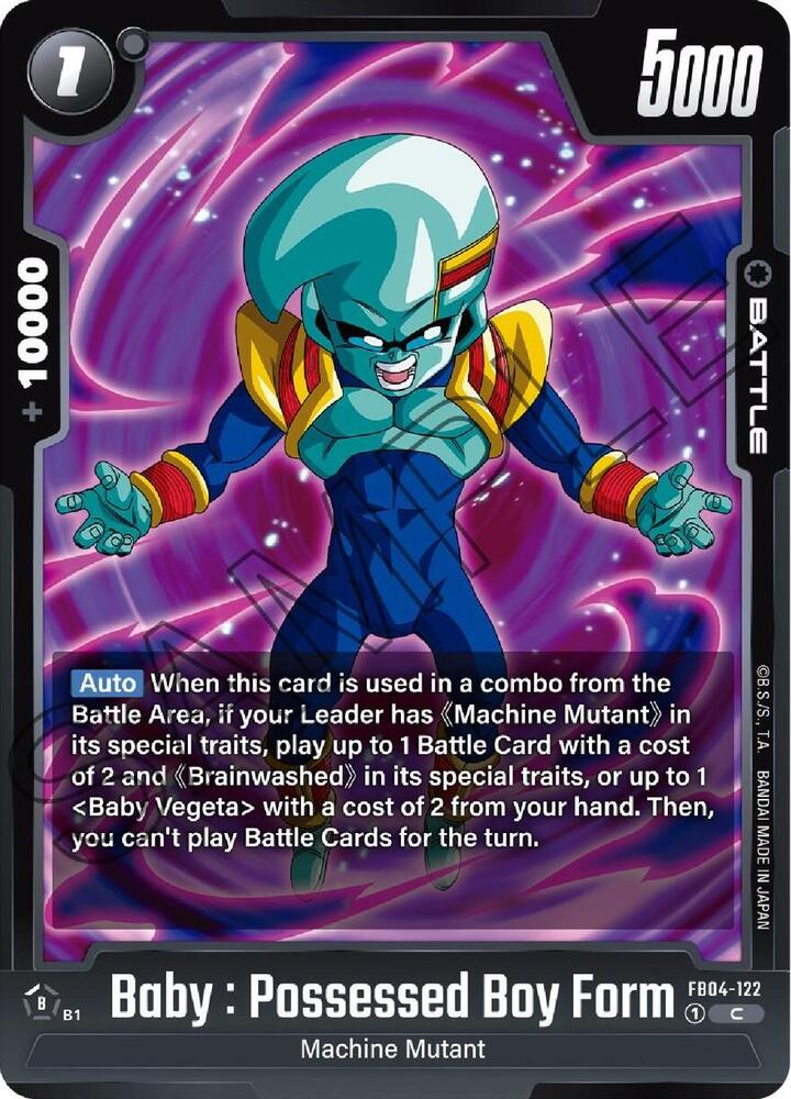 Baby : Possessed Boy Form - Ultra Limit - Dragon Ball Super: Fusion ...