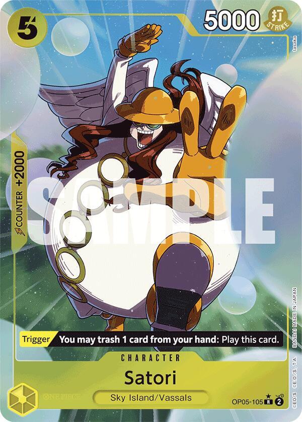 Satori (Alternate Art) - Premium Booster -The Best- - One Piece Card ...