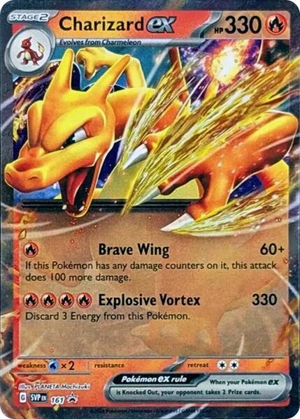 Charizard ex - 161 - SV: Scarlet & Violet Promo Cards - Pokemon ...