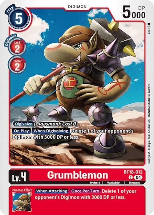 Grumblemon - Release Special Booster 2.0 - Digimon Card Game ...