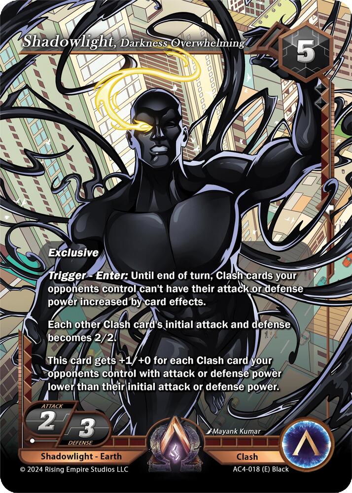 Shadowlight, Darkness Overwhelming - Genesis Returns - Alpha Clash