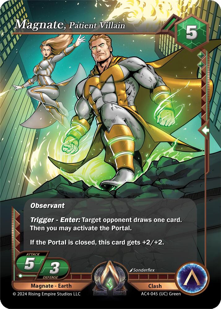 Magnate, Patient Villain - Genesis Returns - Alpha Clash - TCGplayer.com