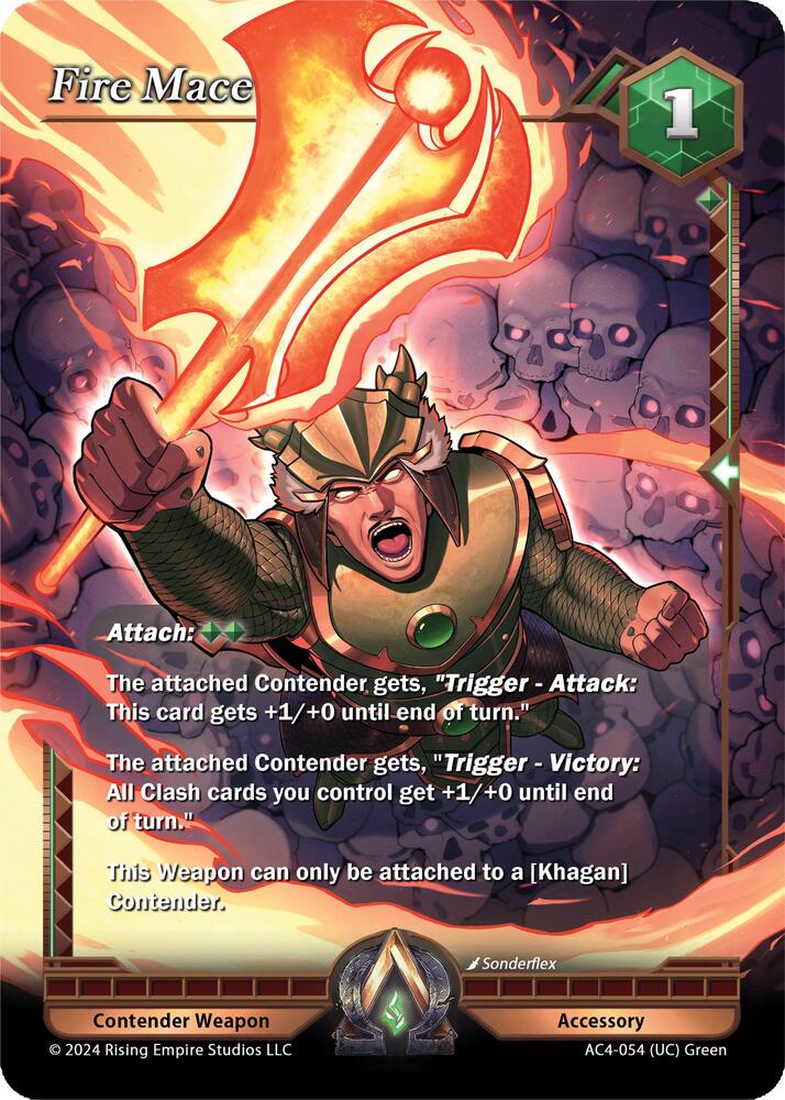 Fire Mace - Genesis Returns - Alpha Clash