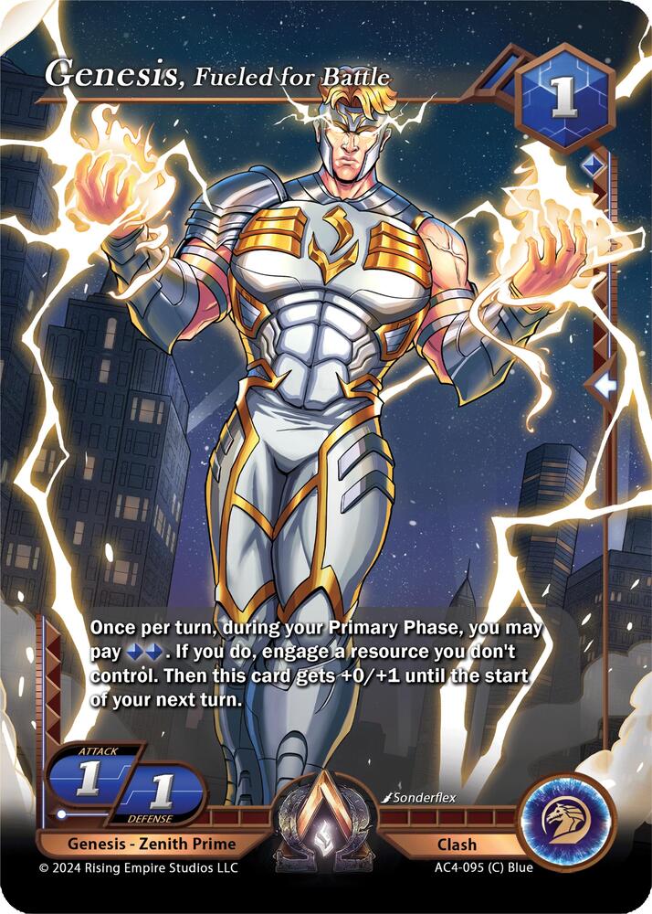 Genesis, Fueled for Battle - Genesis Returns - Alpha Clash - TCGplayer.com