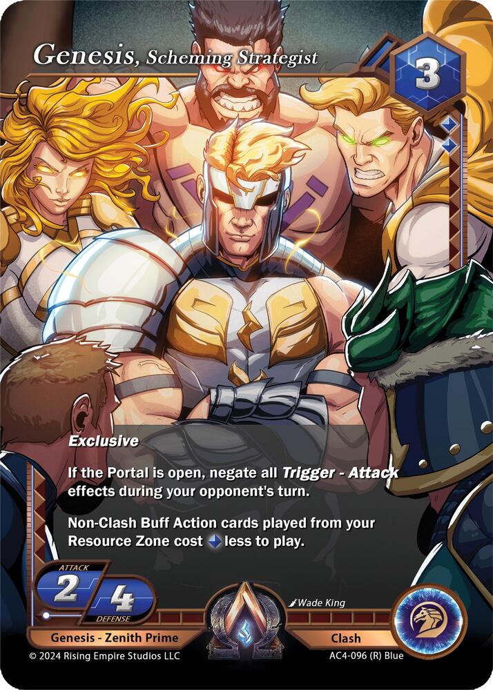 Genesis, Scheming Strategist - Genesis Returns - Alpha Clash